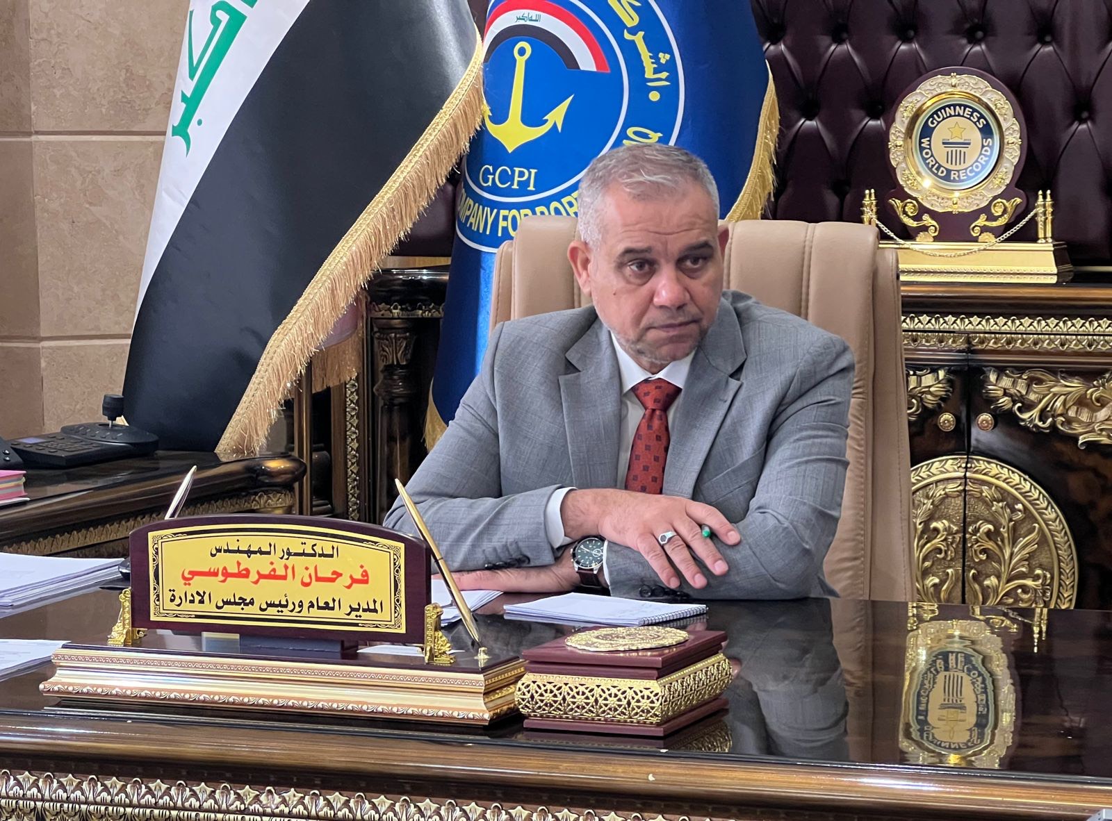 Q&A: Farhan Muhssin al-Fartousi, head of the General Company for Ports ...